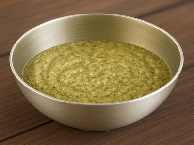 PUDINA-DAHI DIP (MINT-YOGURT DIP) | An Indian-Mediterranean Diet | IMD